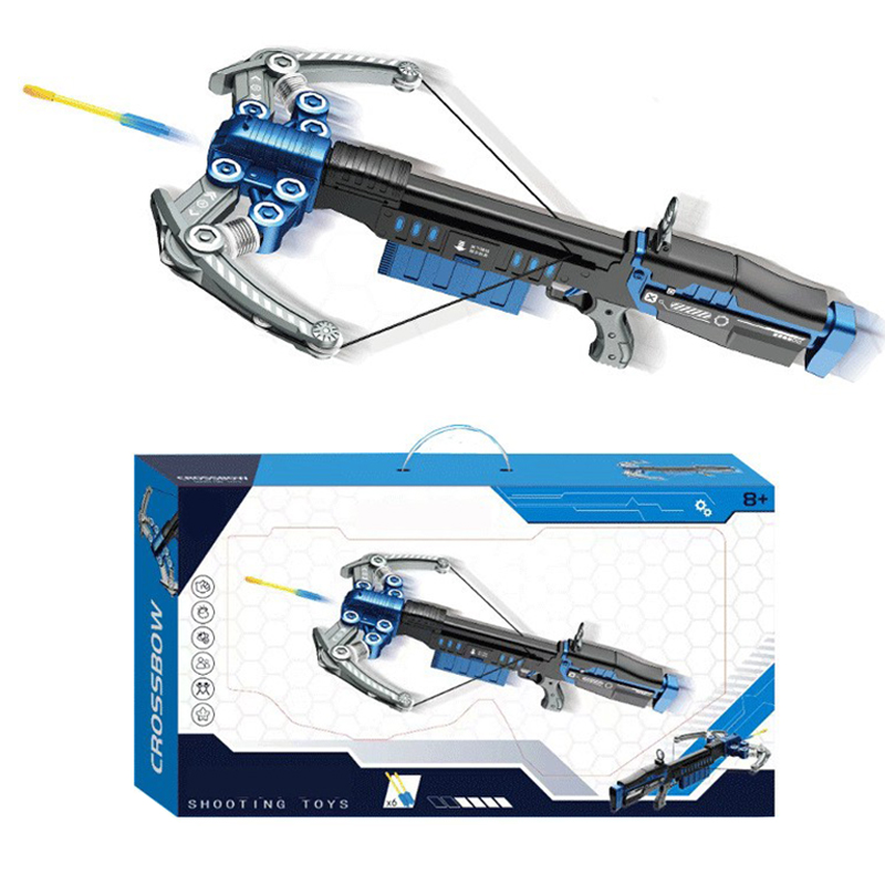 China Chow Dudu Shooting Game Soft Bullet Gun 6 Bursts of Crossbow ...