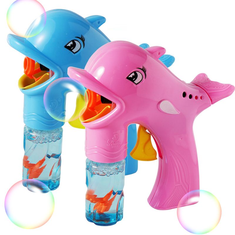 China Chow Dudu Bubble Toy GF6310A Cute Dolphin Bubble Gun With Bubble ...